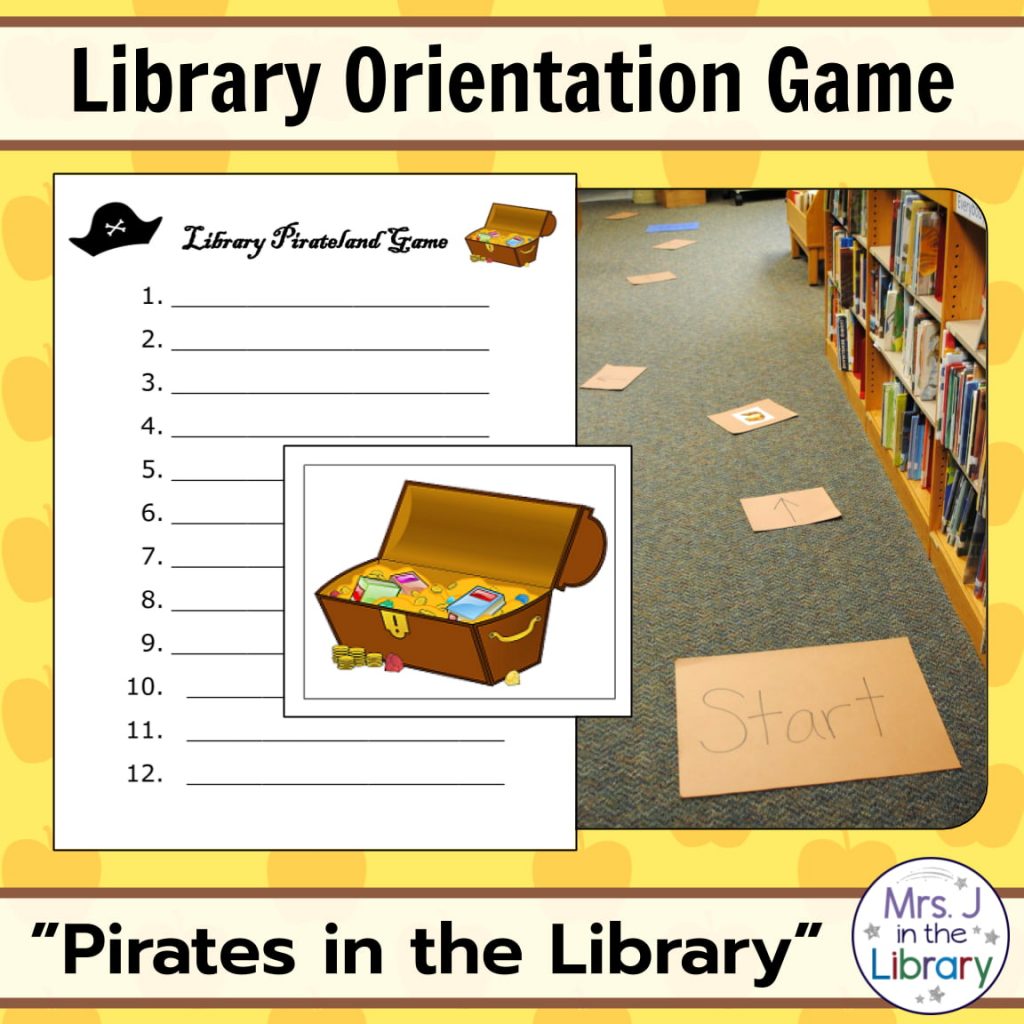 Pirates Theme Library Orientation Life-Size Board Game | Librarians Teach