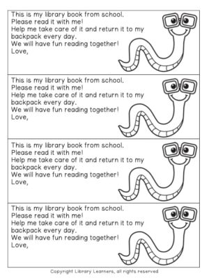 Birthday and Bookworm Bookmarks to Color | Librarians Teach