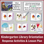 Kindergarten Library Orientation Printable Read-aloud Unit | Librarians ...