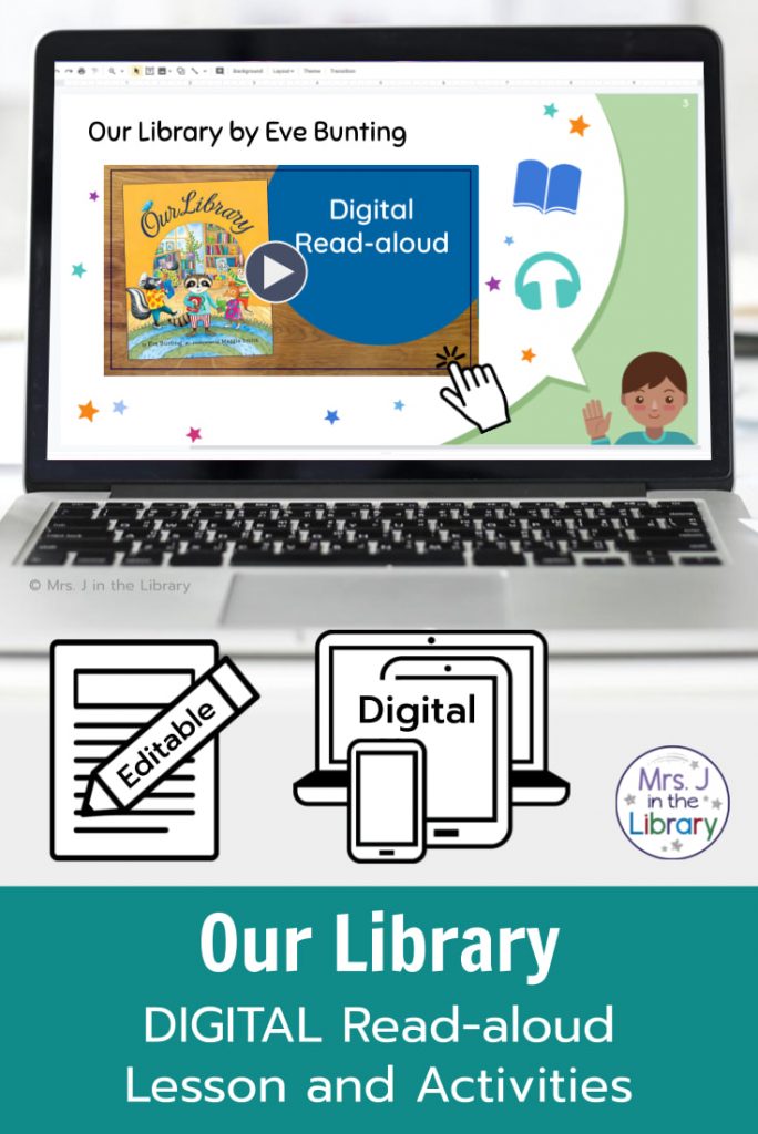 "Our Library" Digital Read-aloud Orientation Lesson | Librarians Teach