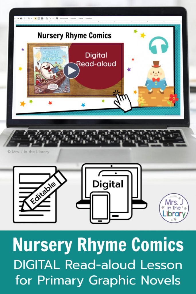 "Nursery Rhyme Comics" Digital Read-aloud Lesson | Librarians Teach