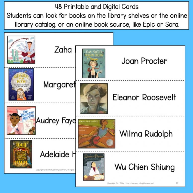 Black History Library Lessons & Scavenger Hunt | Librarians Teach