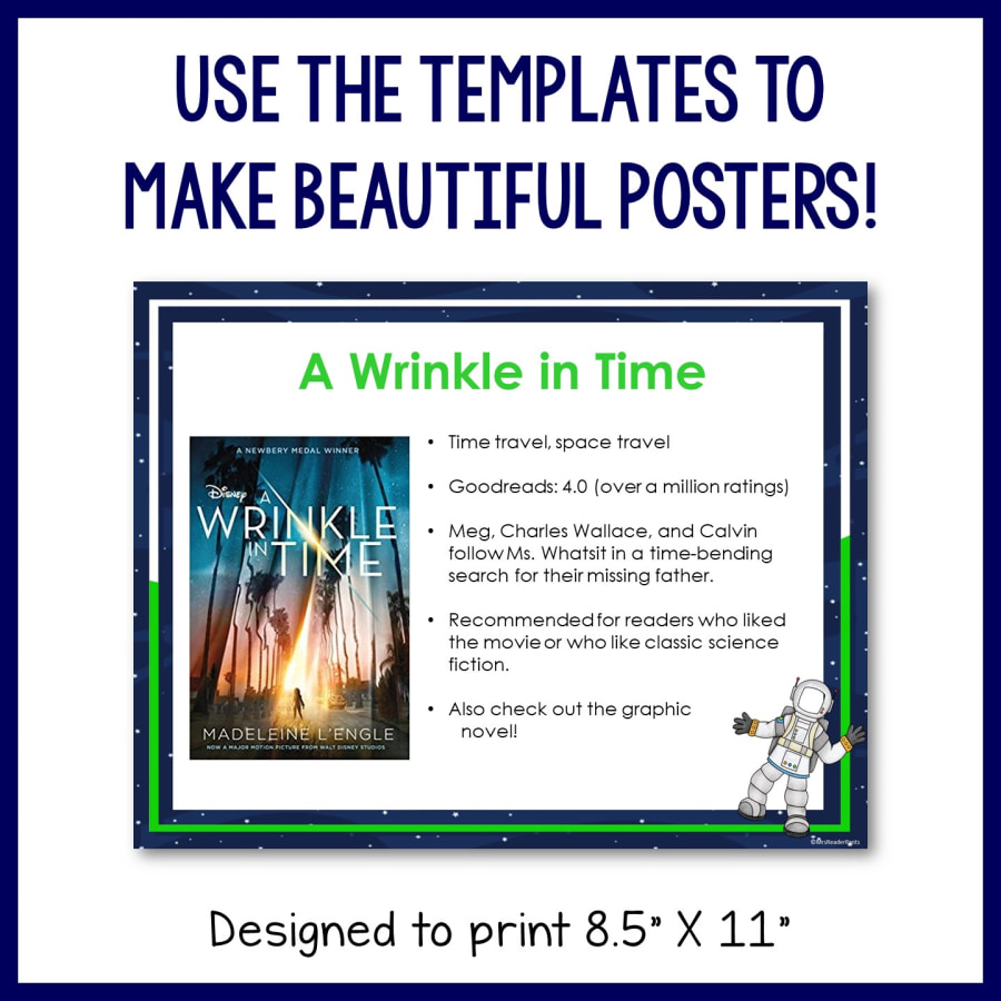 Science Fiction Genre Book Talk Lesson - Librarians Teach