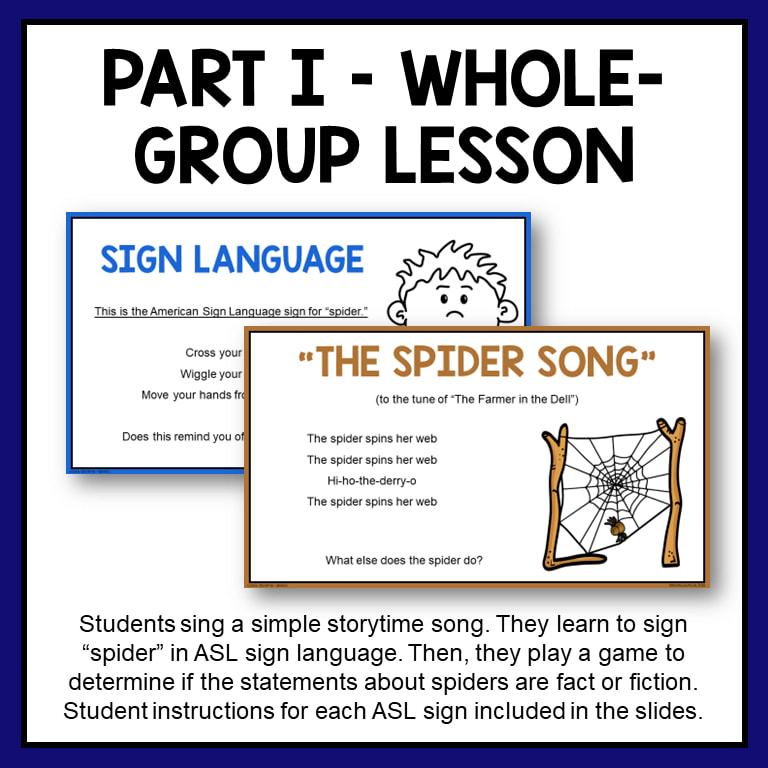 Spiders Storytime Lesson and Scavenger Hunts | Librarians Teach