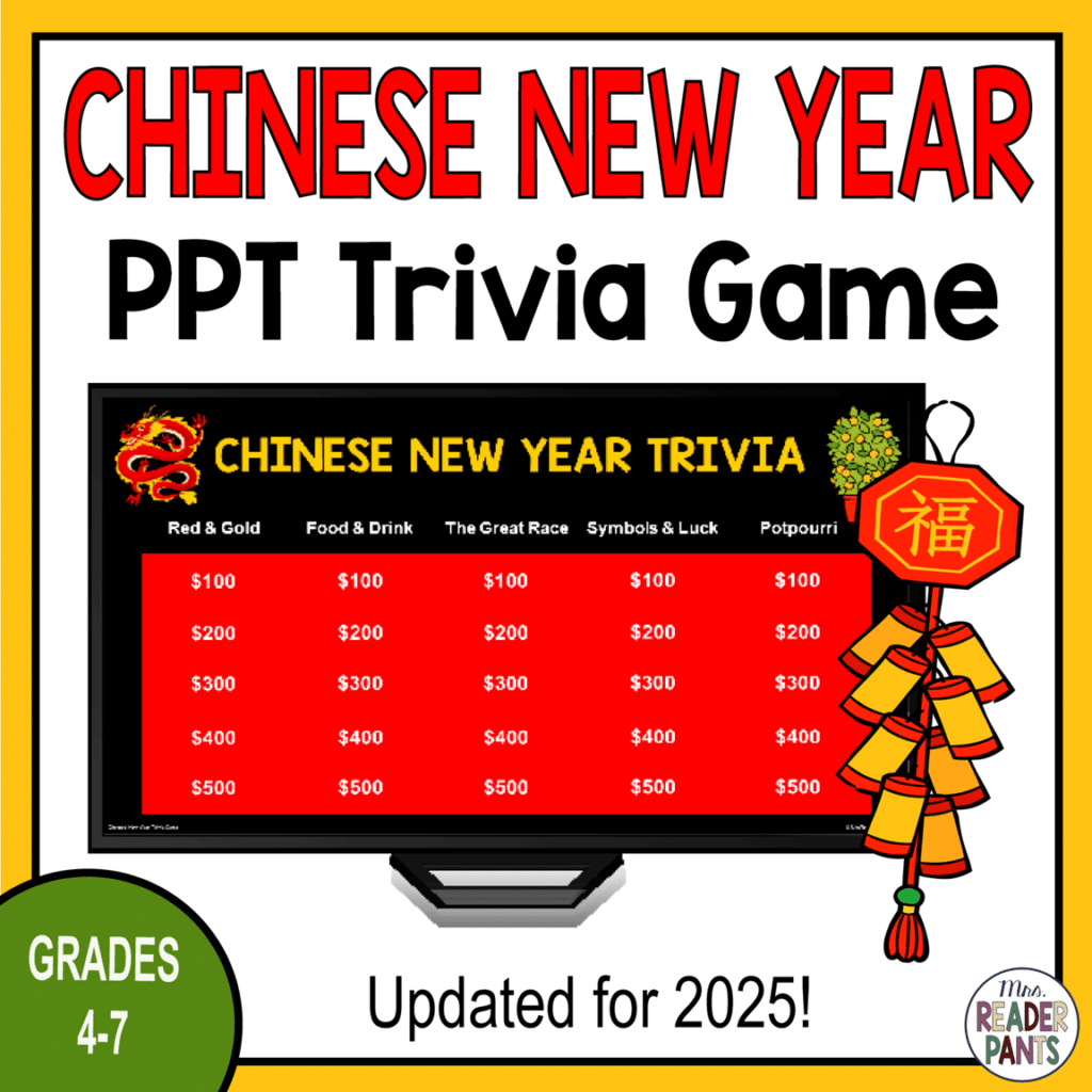 Chinese New Year PowerPoint Trivia Game | Librarians Teach