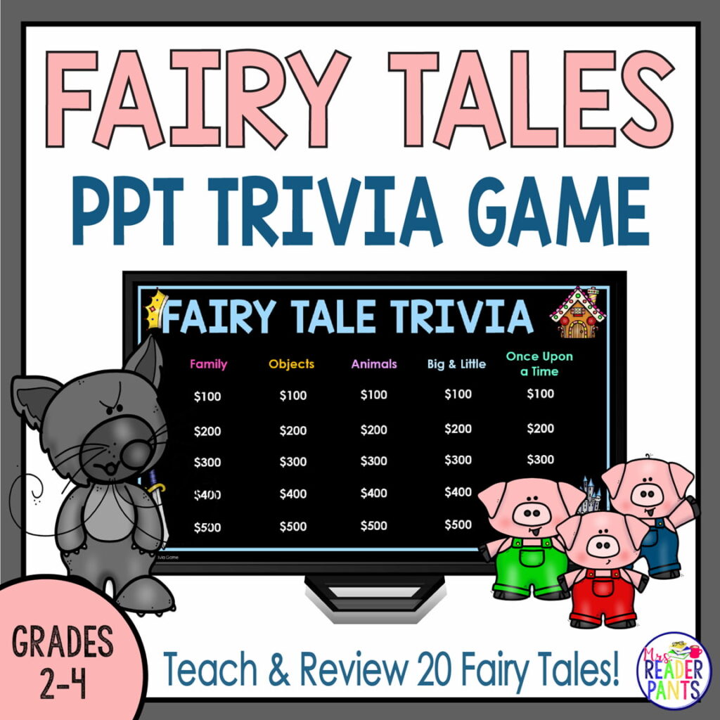 Fairy Tales Trivia Game - Librarians Teach