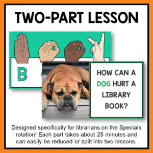 Library Book Care Digital Storytime Lesson | Librarians Teach