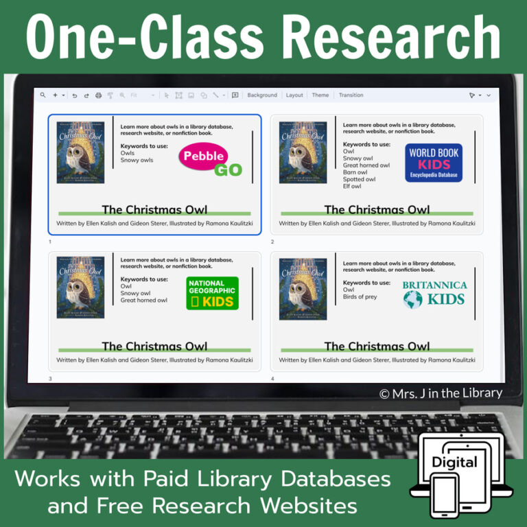 Christmas Owls: One-Class Research Activities & Read-aloud Lesson ...