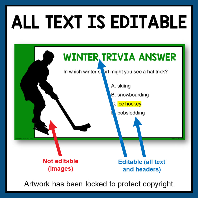 Winter, Snow, & Ice Digital Bulletin Board for Secondary | Librarians Teach
