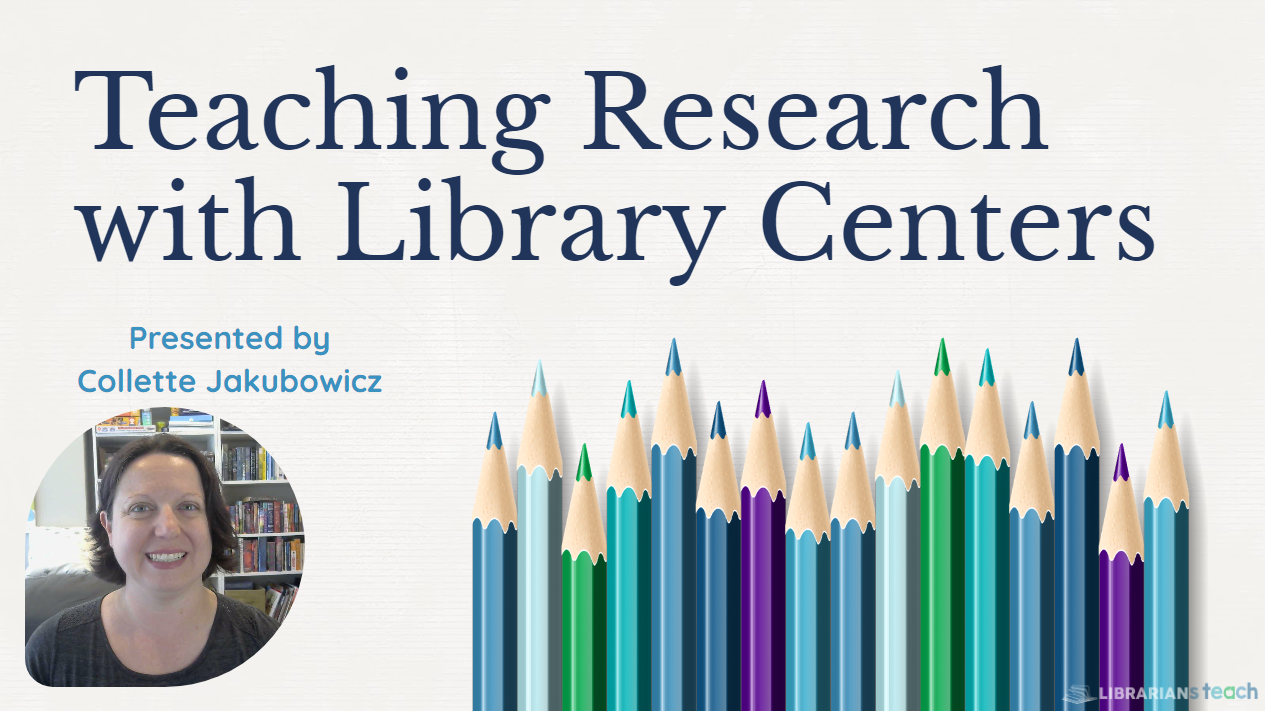 Teaching Research with Library Centers | Shop Librarians Teach