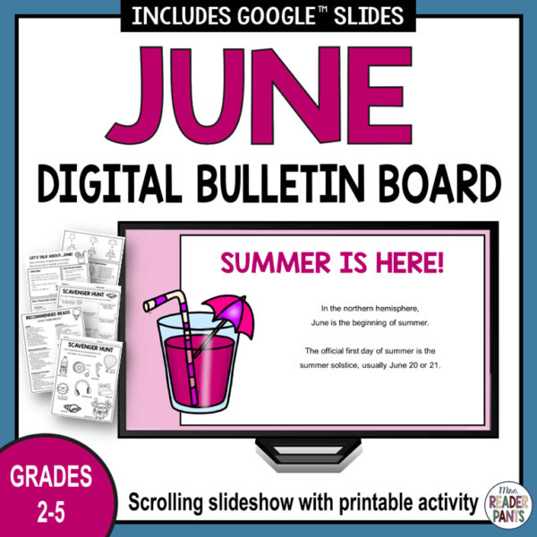 Monthly Holidays Digital Bulletin Board & Scavenger Hunts BUNDLE for ...