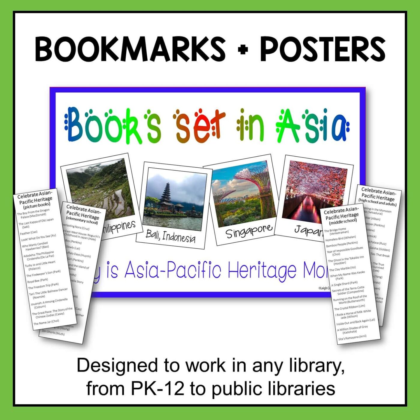 May Book Display Posters and Read-alike Bookmarks | Librarians Teach