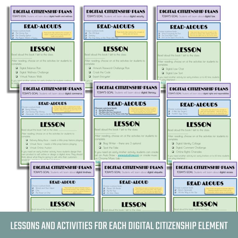 Low-Prep Printable Digital Citizenship Activities for Elementary ...