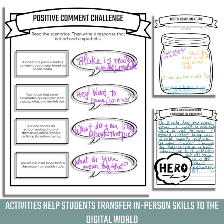 Low-Prep Printable Digital Citizenship Activities for Elementary ...