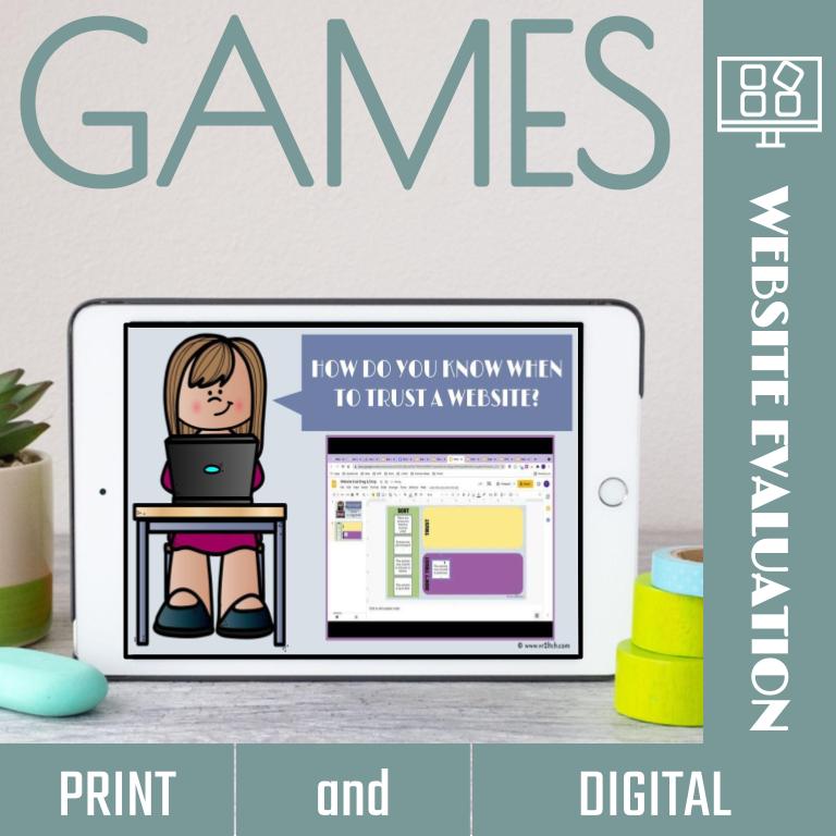 Website Evaluation Games, Activities, and Lesson | Librarians Teach