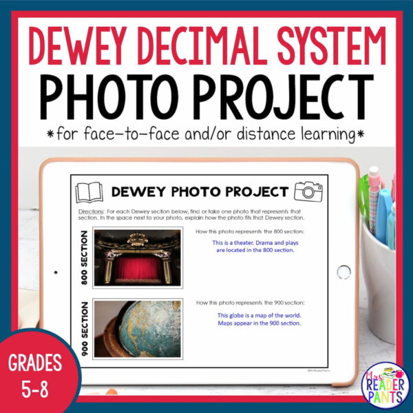 Dewey Decimal System Lesson and Photo Activities for Middle School ...