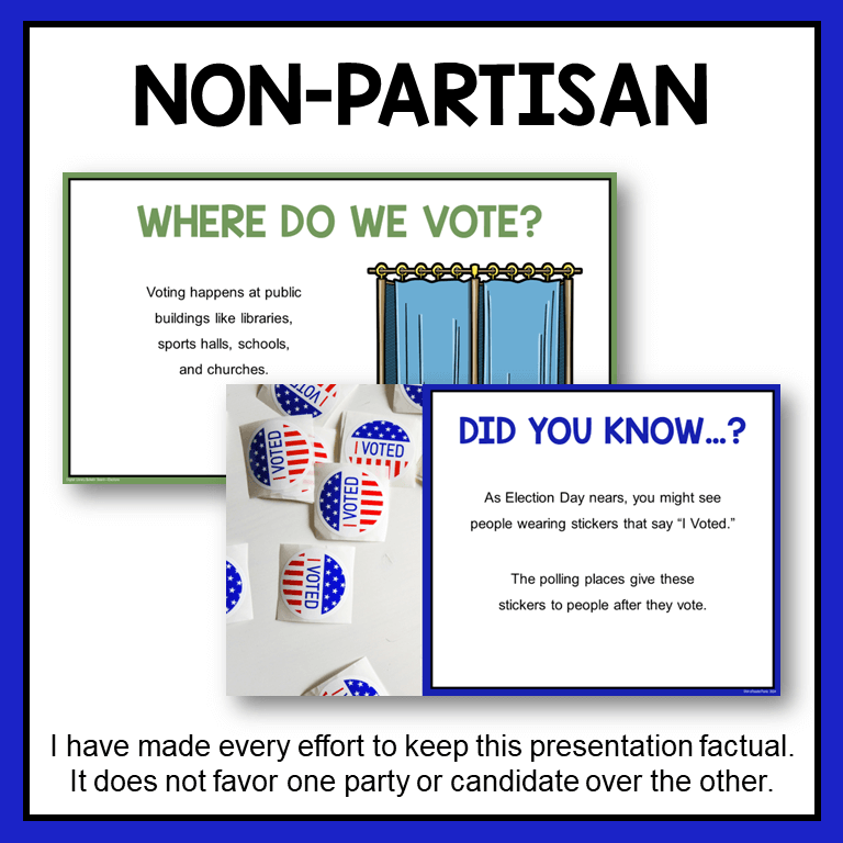 Election Day Digital Bulletin Board & Scavenger Hunts for Elementary ...