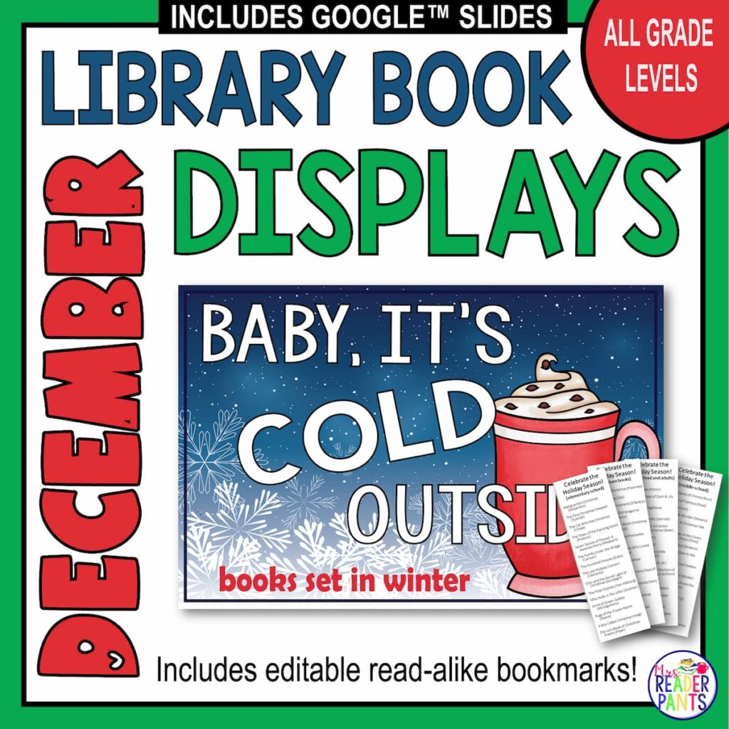 March Book Display Posters and Read-alike Bookmarks | Librarians Teach