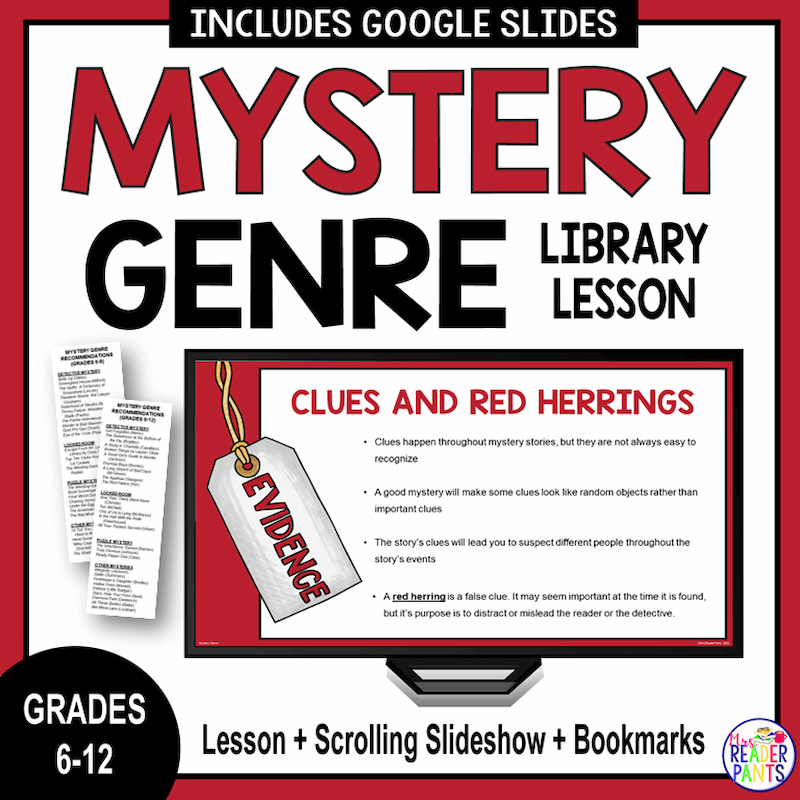 Mystery Genre Lesson for Middle and High School | Librarians Teach