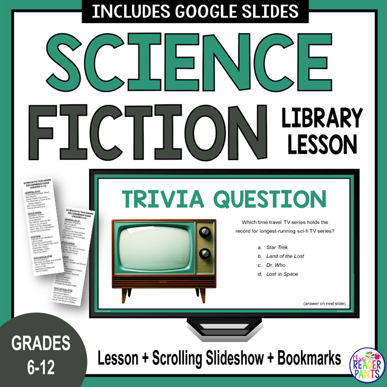 Science Fiction Genre Lesson for Middle and High School | Librarians Teach