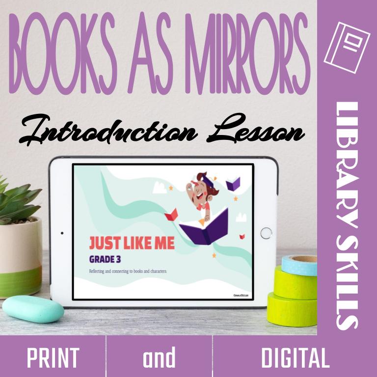 Books as Mirrors Lesson and Activities for 3rd Grade | Librarians Teach