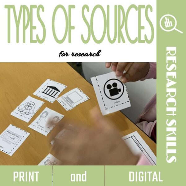 Types of Research Sources K-2 Elementary Lesson | Librarians Teach